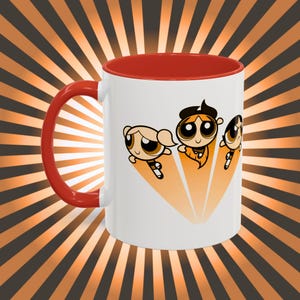 Powerpuff Girls, Fall, Halloween, Pumpkin Spice Two-tone Coffee Mug ...