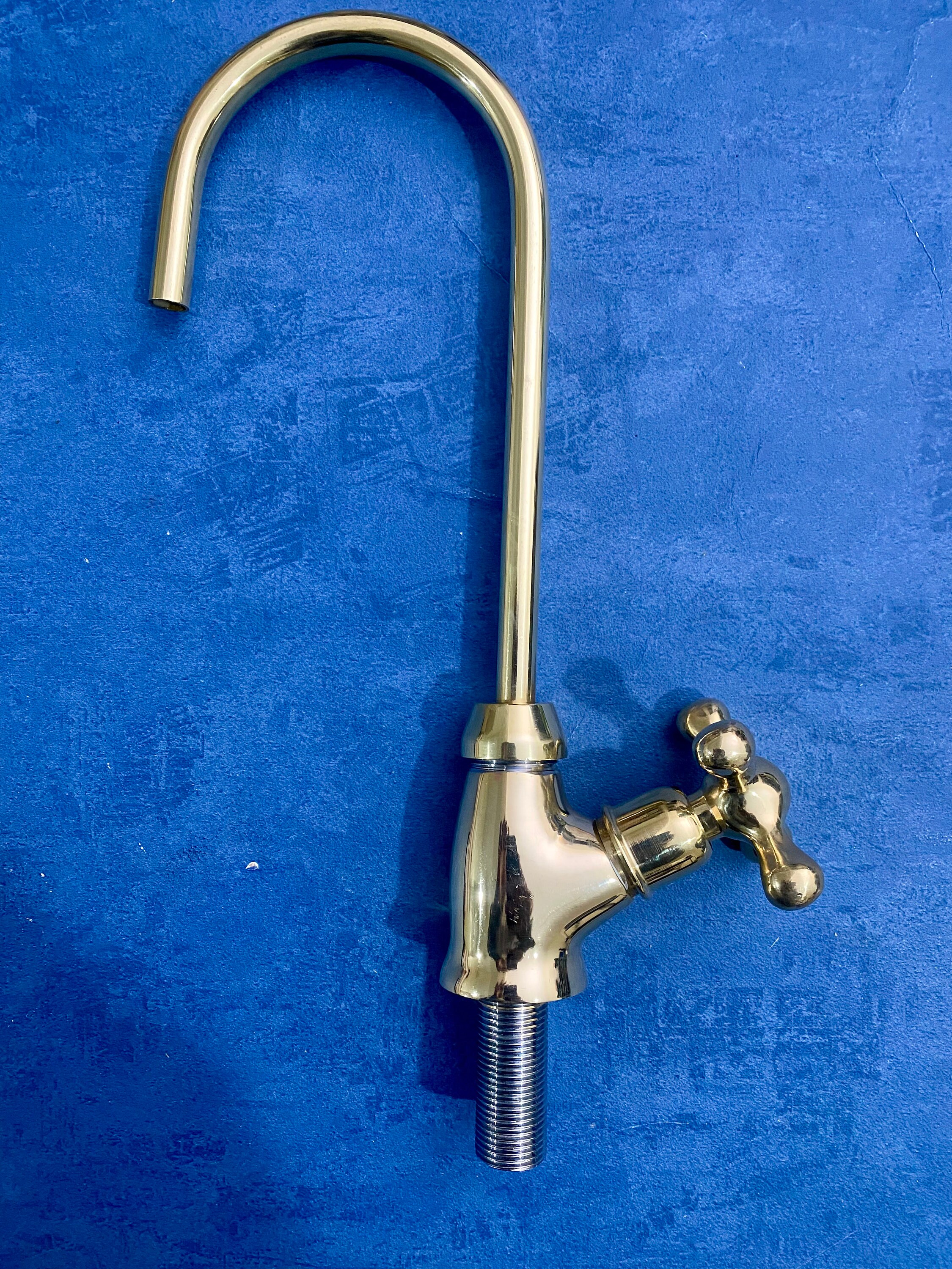 Unlacquered Brass Water Dispenser Faucet, Single Hole Cold Water Filter ...