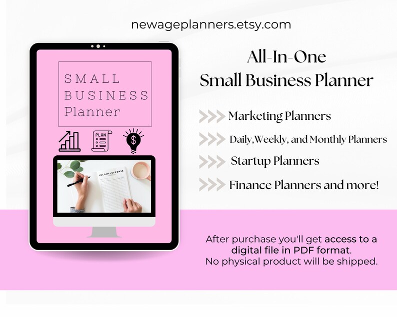 Small Business Planner, Business Tracker, Small Business Bookkeeping ...