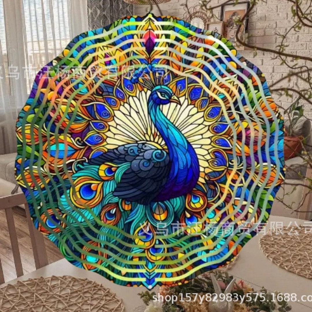 Rotating Wind Spinner Garden Decoration - Etsy