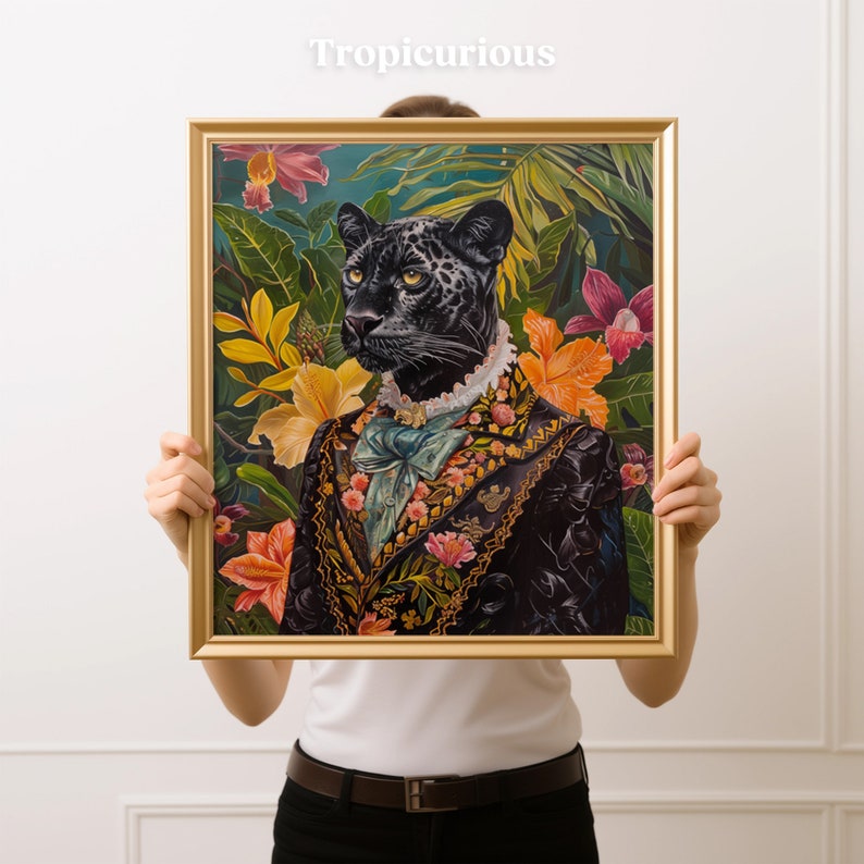 Fancy Jungle Panther Man - Etsy