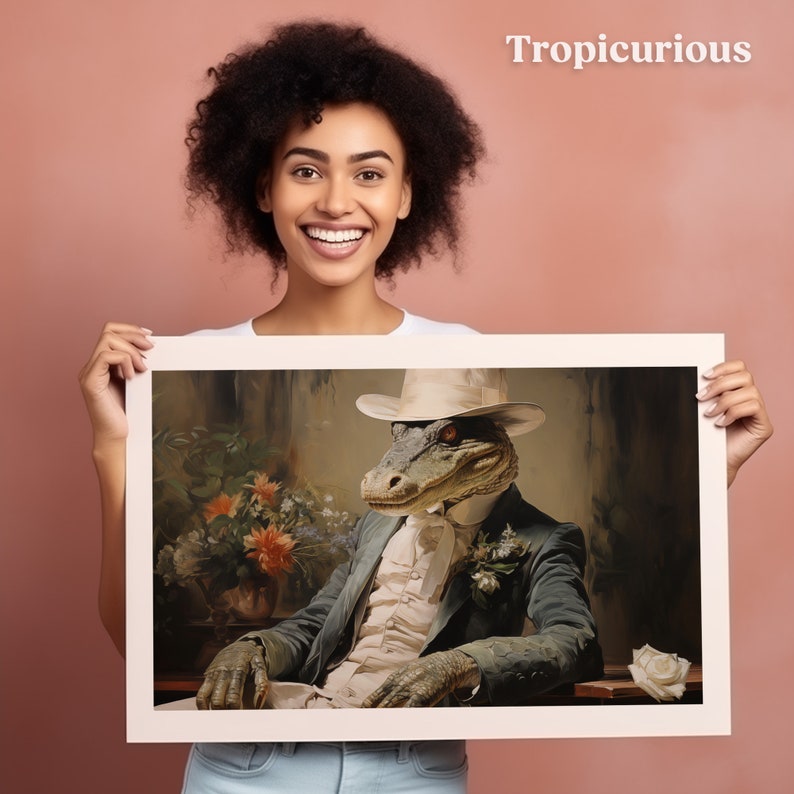 Fancy Alligator Man - Etsy Canada