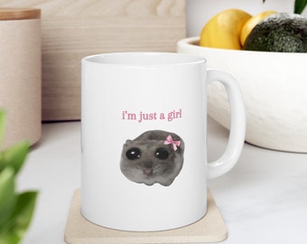 Sad Hamster Meme, Sad Hamster Mug, Sad Hamster Violin, Im Literally ...