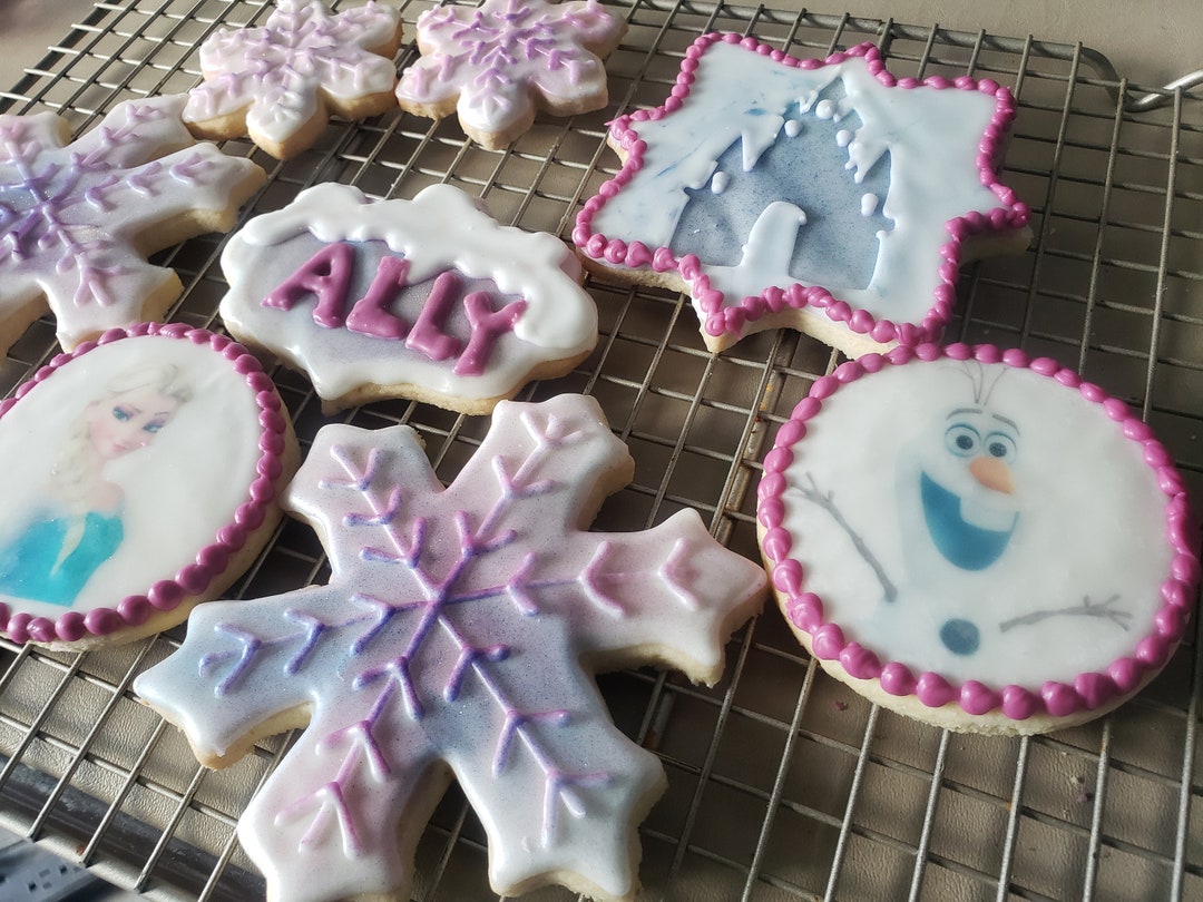 Frozen Cookies - Etsy