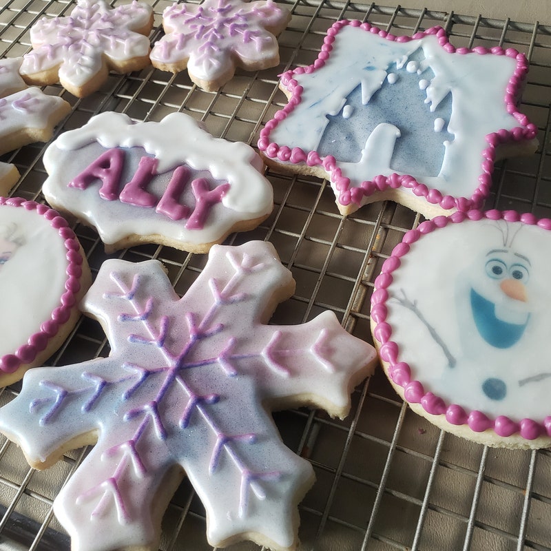 Frozen Cookies - Etsy