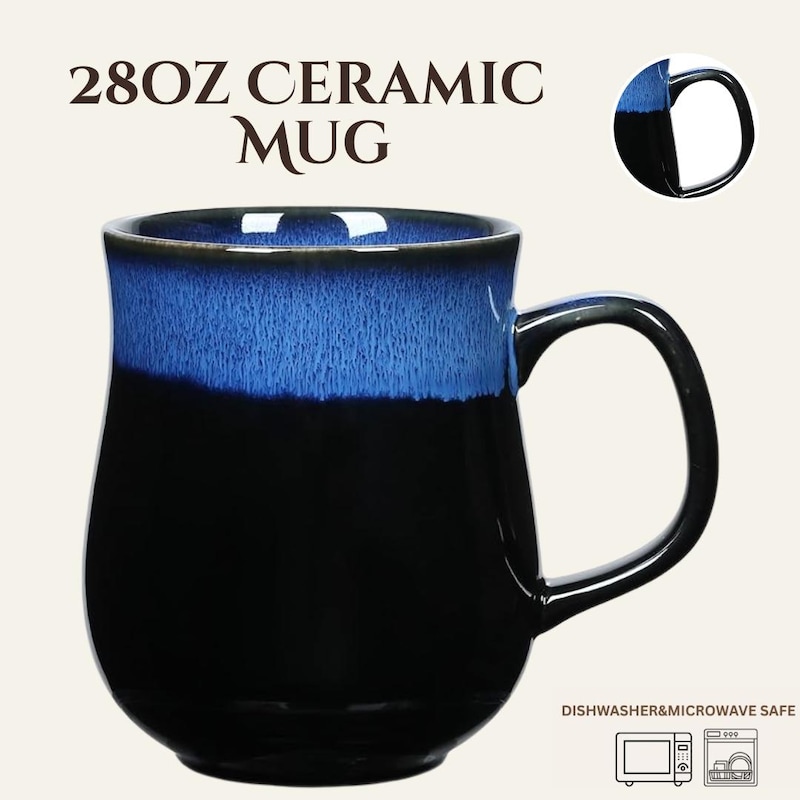 Ceramic Coffee Mug Extra Large - Etsy