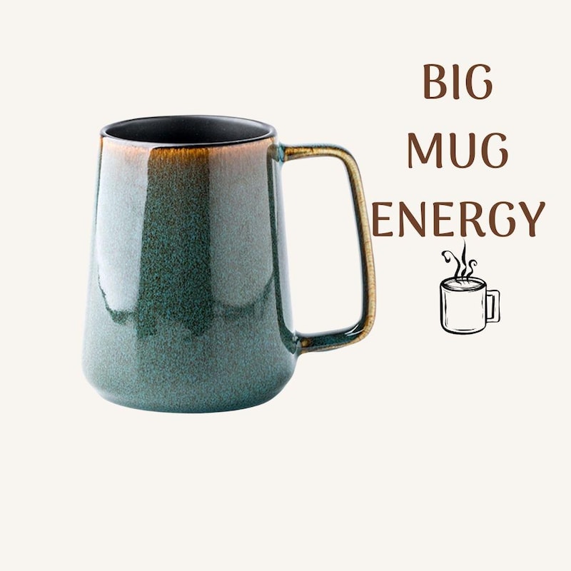 Big Coffee Mug - Etsy