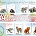 24 Endangered Animals Montessori Flashcards With Fun Facts: Educational ...