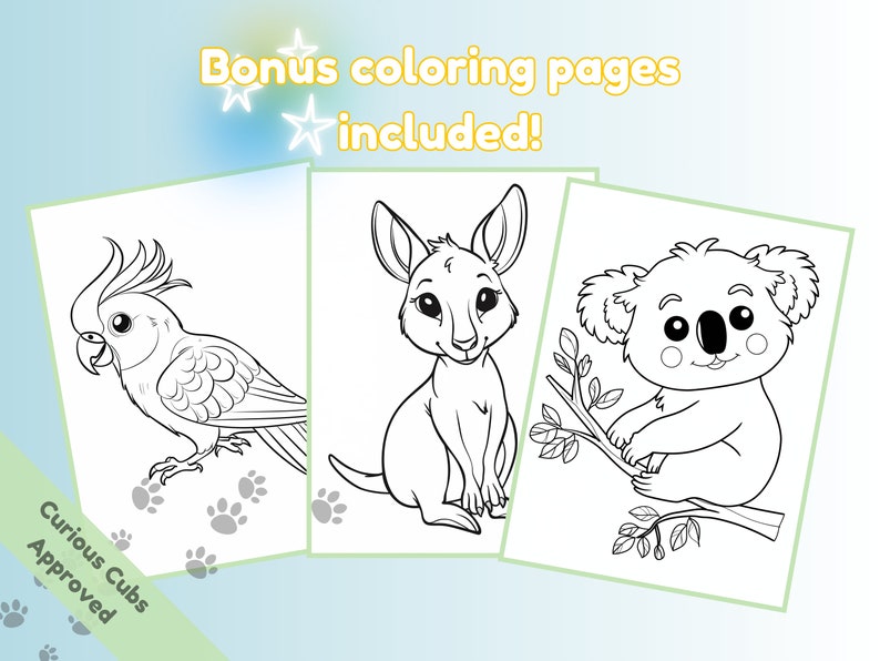 24 Australian Animals Montessori Flashcards With Fun Facts: Educational ...