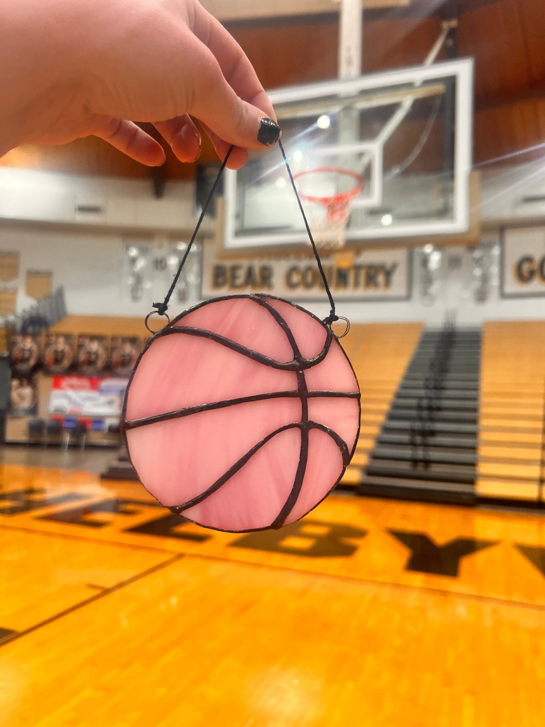 Stained Glass Basketball - Etsy
