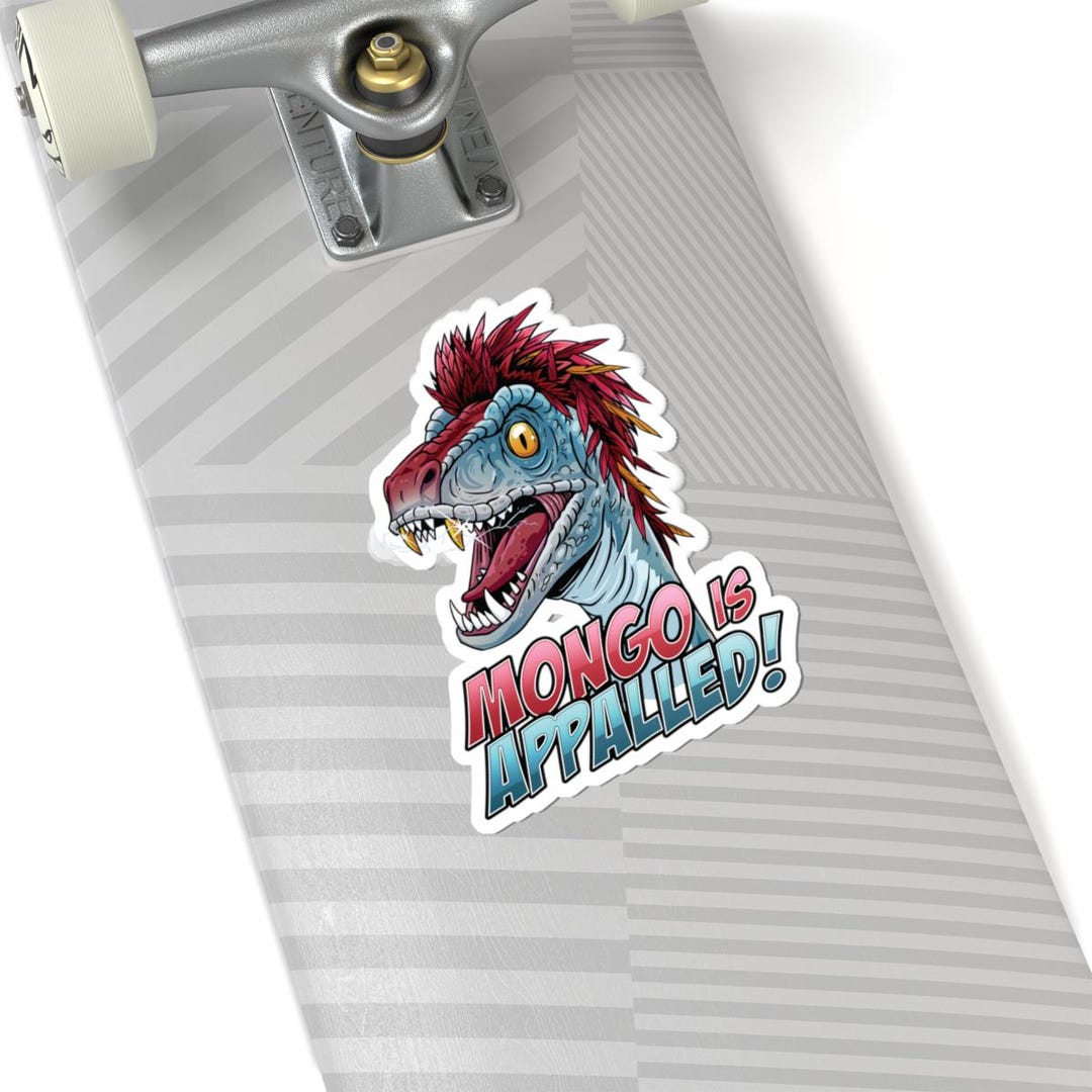 Mongo is Appalled! Alpha Predator Edition Vinyl Sticker: Dungeon ...