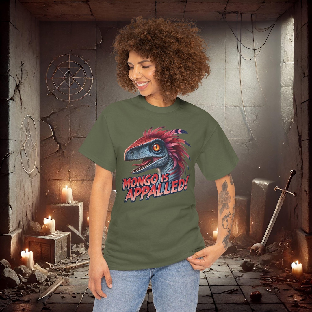 Mongo is Appalled! T-shirt | 8 Fun Colors | Dcc-inspired - Etsy