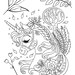 Printable Coloring Book, Whimsical Coloring, Fairy Tale Coloring, All ...