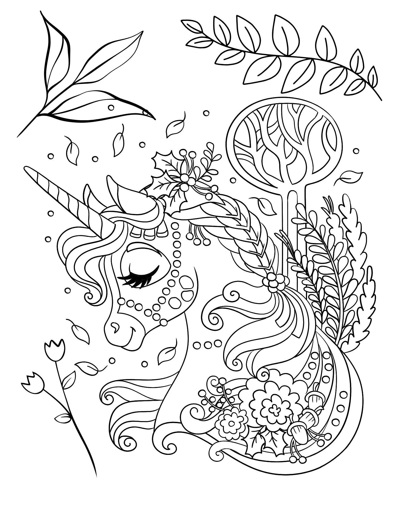 Printable Coloring Book, Whimsical Coloring, Fairy Tale Coloring, All ...