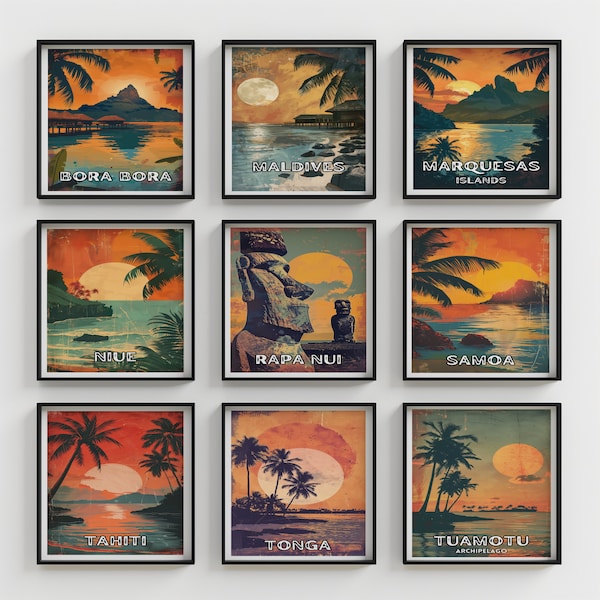 Tropical Poster - Etsy