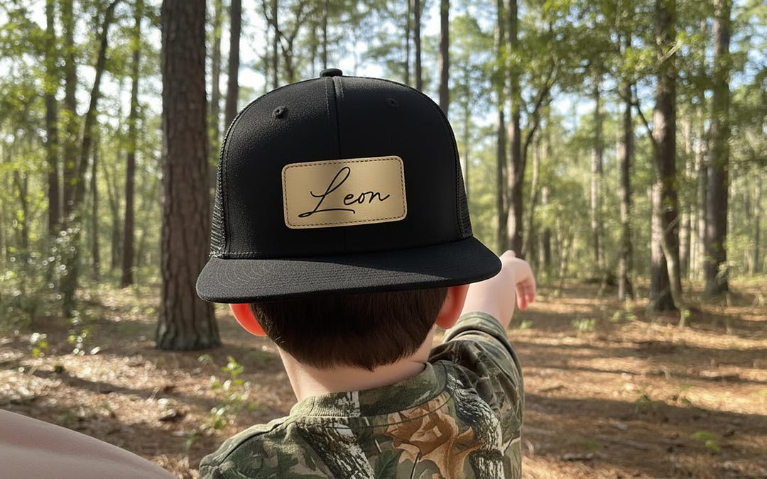 Personalized Snapback Hat, Flat Bill, Custom Infant Toddler Kids Baby ...