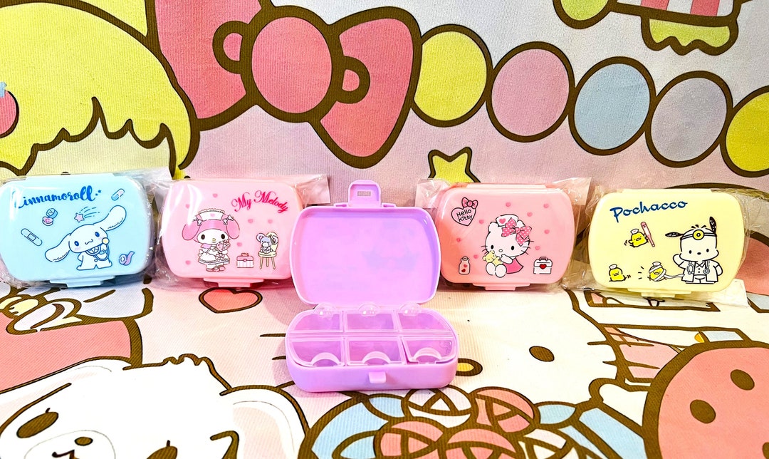 Cute Pill Case Vitamin Holder Travel Size Pill Case Portable Pill Case ...