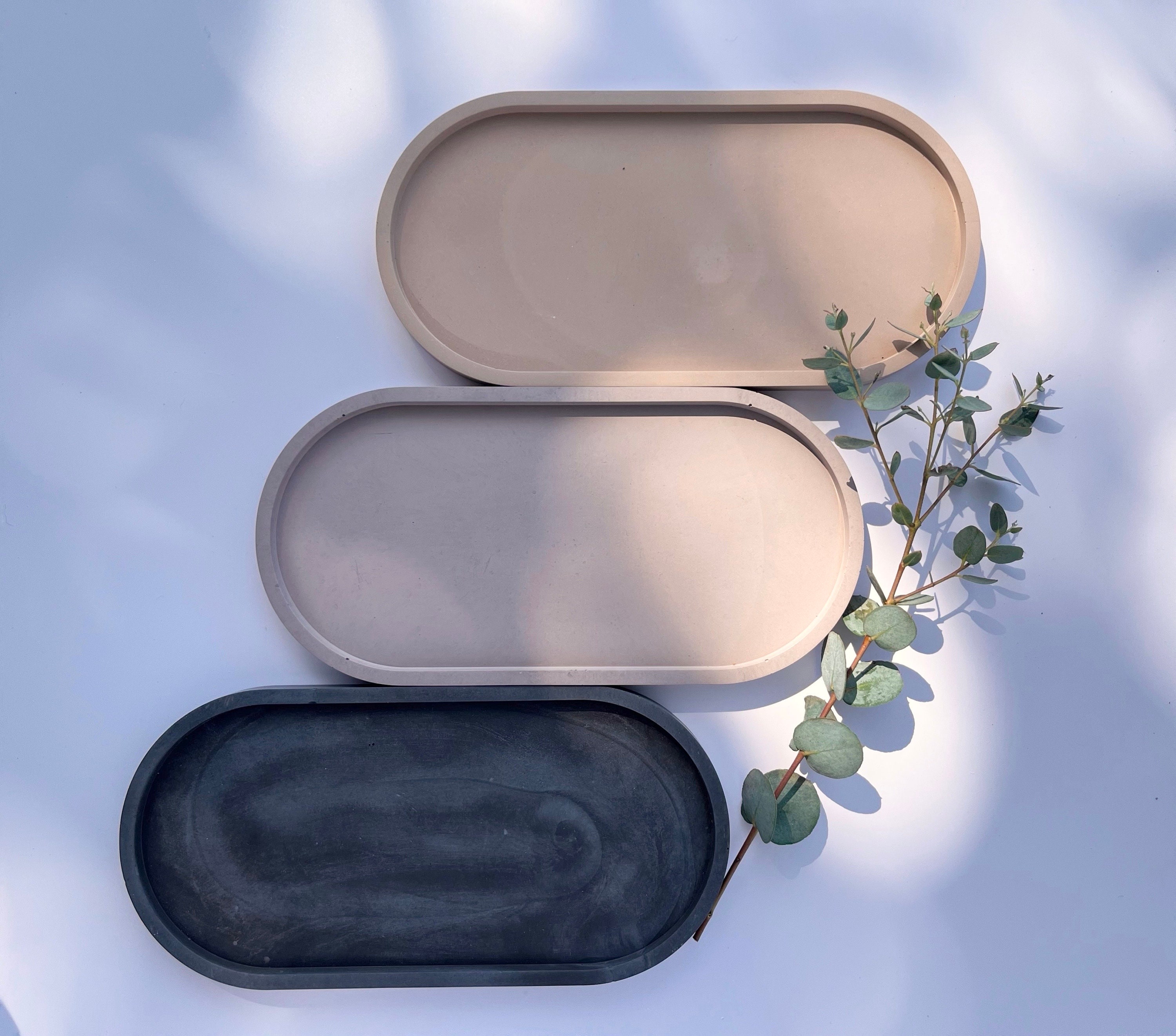 Concrete Container With Lid Round Cement Storage Vessel Ribbed ...