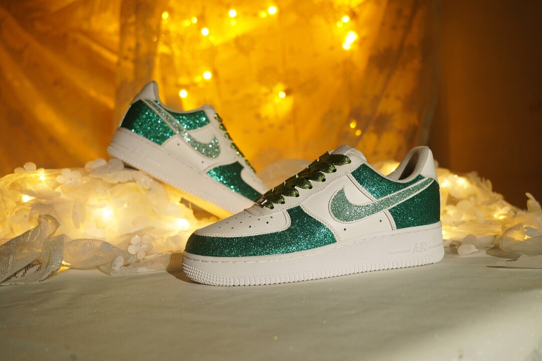 Air Force 1 Custom,custom Sneakers,custom Air Force 1,sparkle Sneakers ...