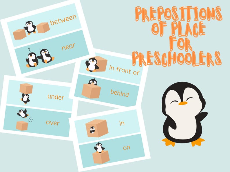 Prepositions of Place Printable | Preschool Learning PDF | Toddler Activity | Where is It ...