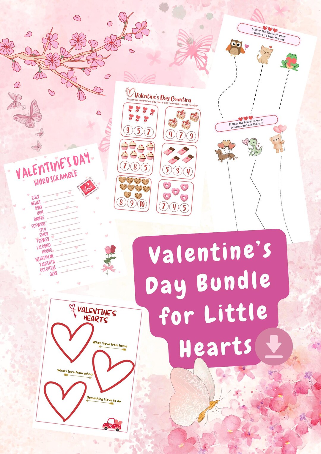 Toddler Quiet Time & Travel Activities — Valentine’s Day Preschool ...