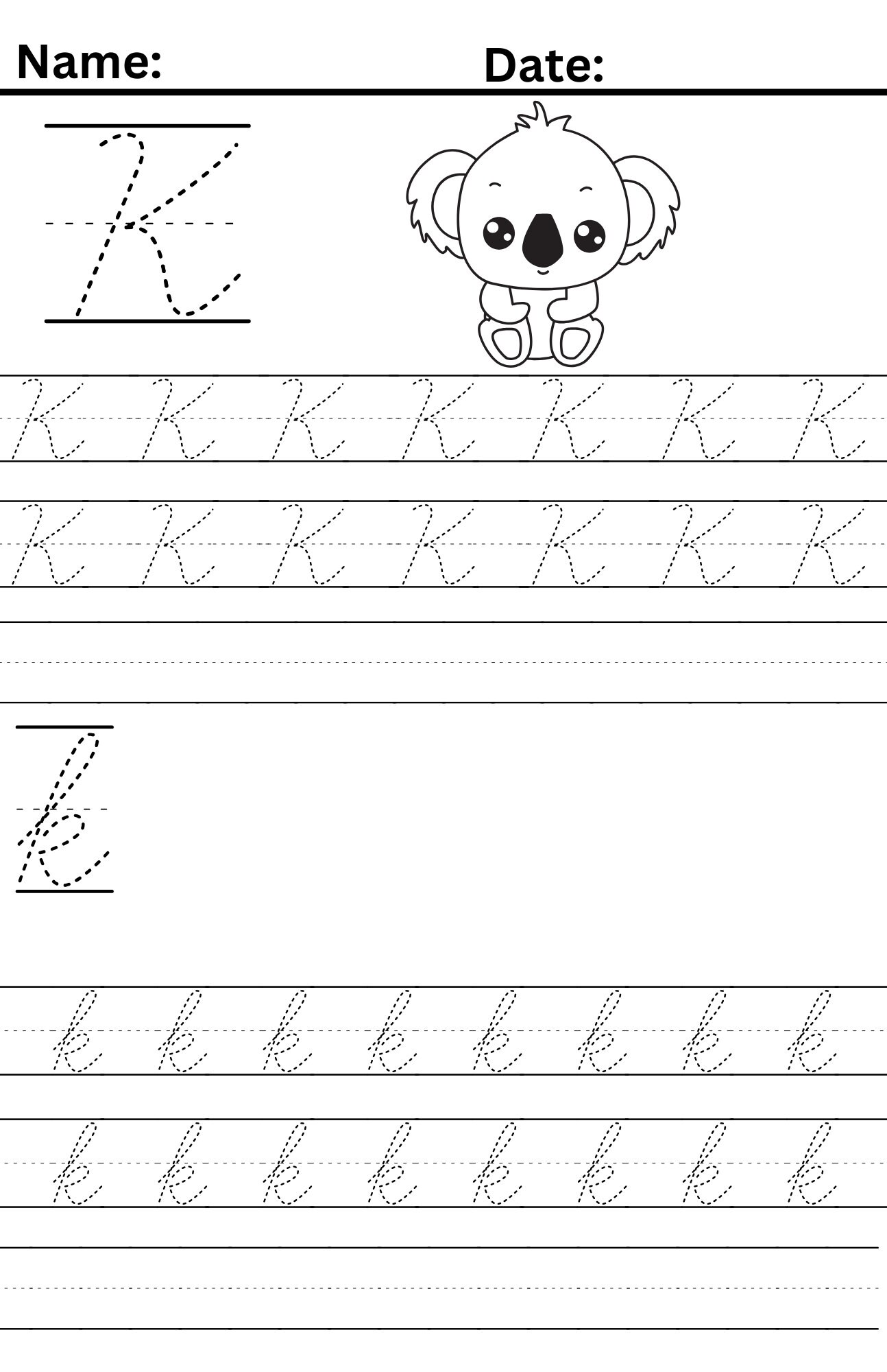 Cursive Writing Adventure - Etsy