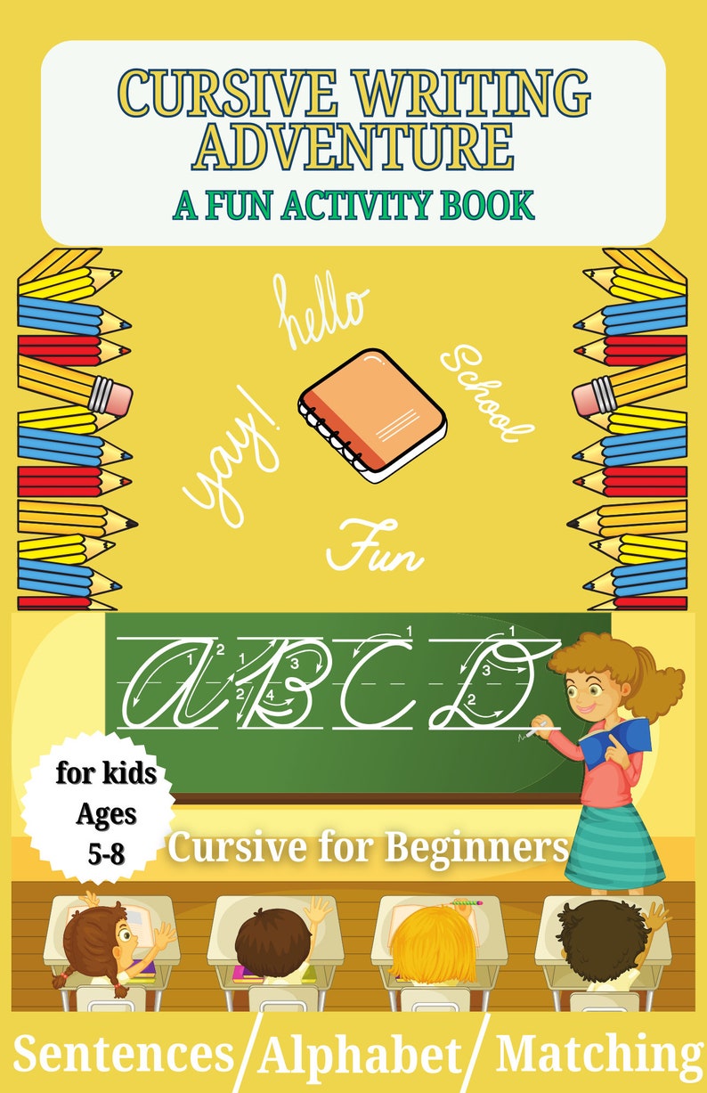 Cursive Writing Adventure - Etsy