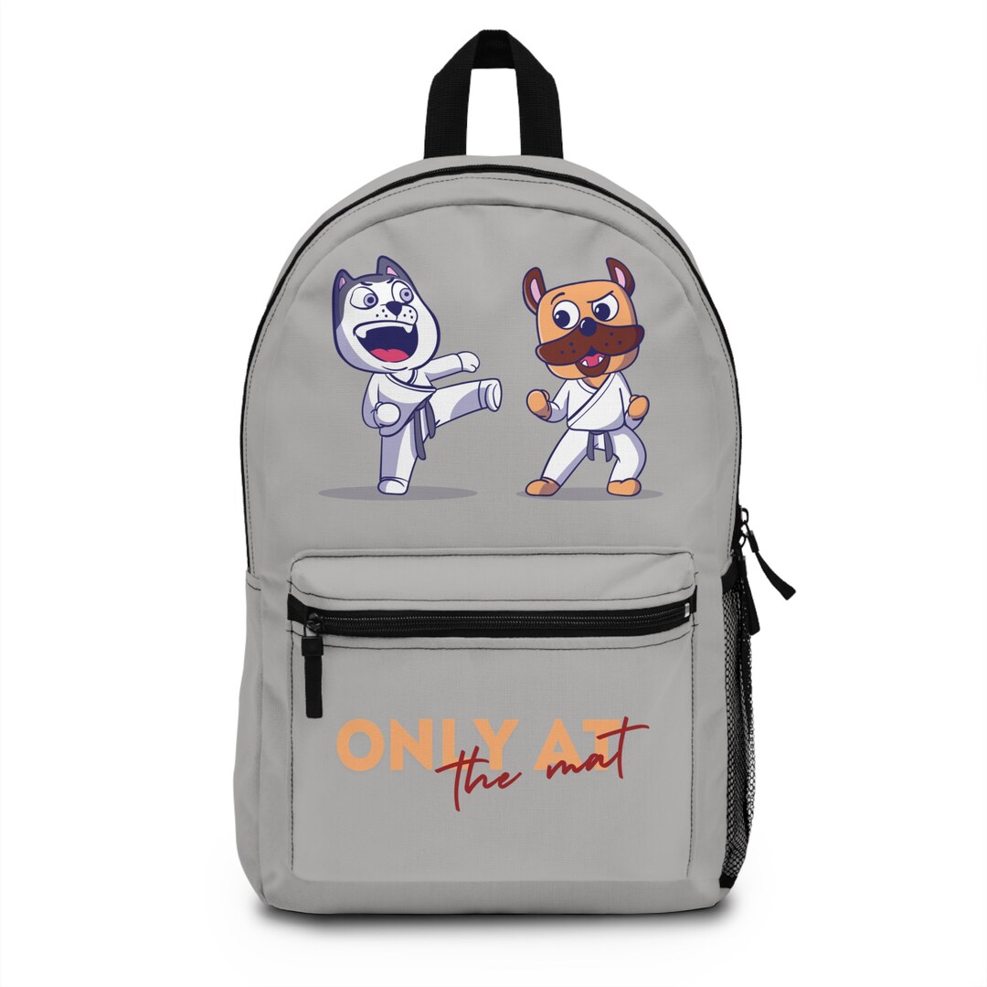 Karate Backpack, Only at the Mat Karate Characters on Gray Pack, for ...