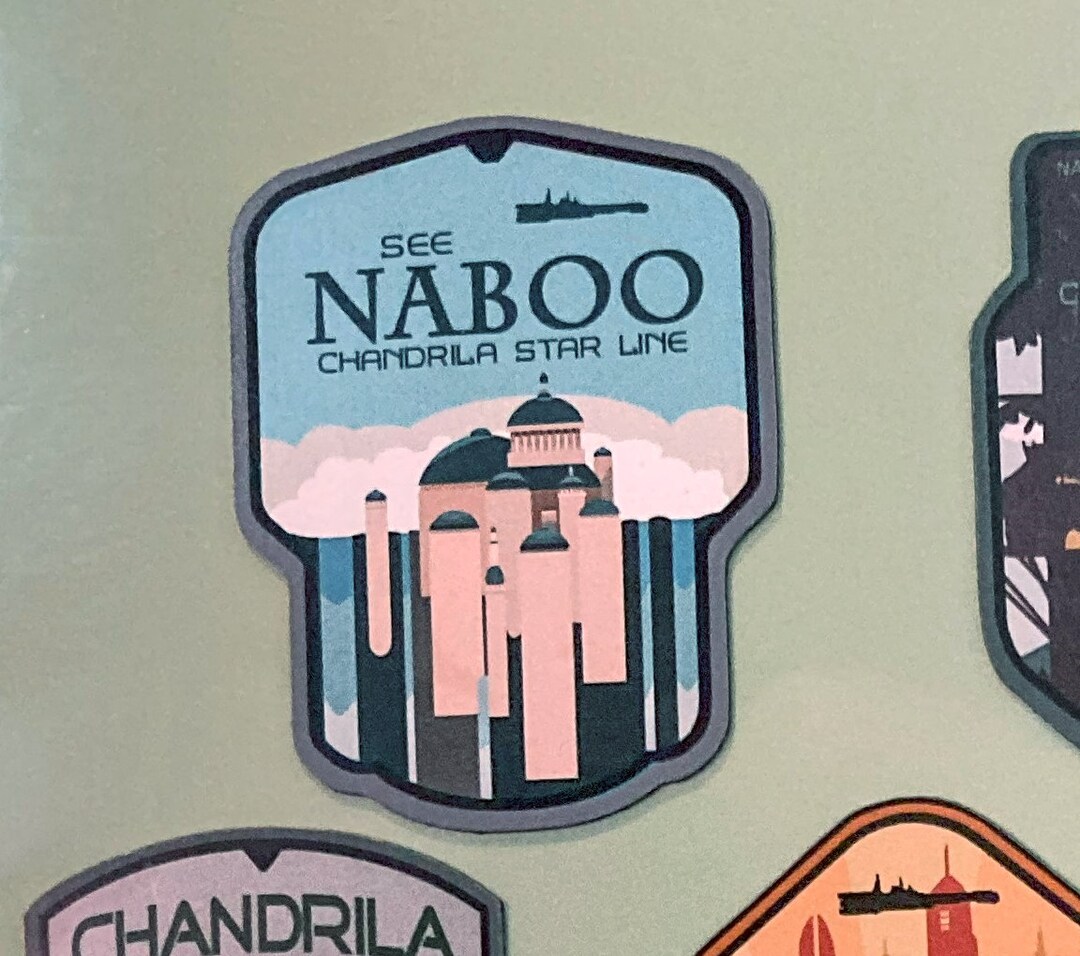 Chandrila Star Line Naboo Travel Poster. 1 of 7 for the Galactic ...