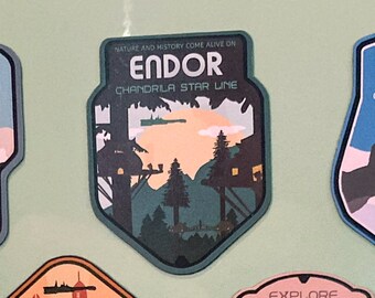 Chandrila Star Line Chandrila Planet Travel Poster. 1 of 7 for the ...