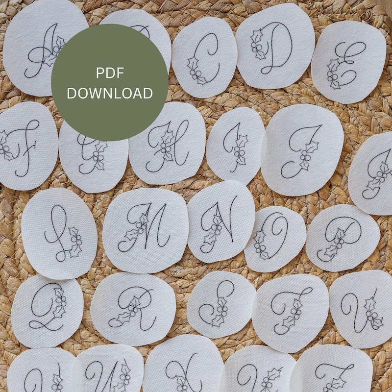 Alphabet Stickers Banner - Etsy UK