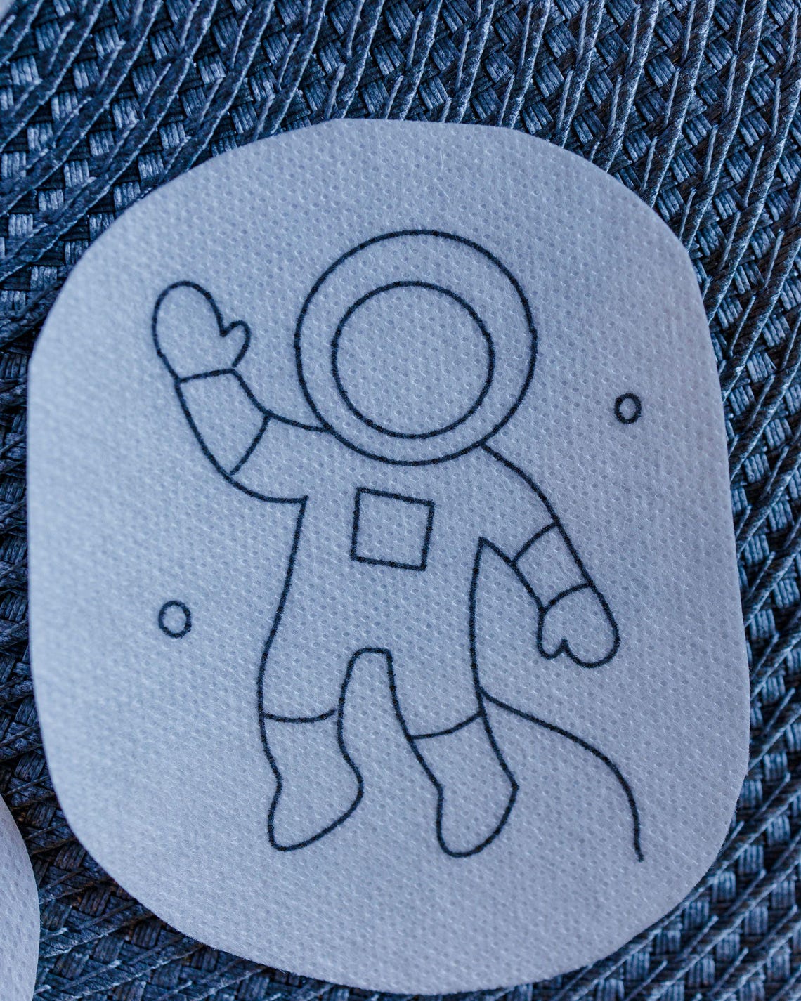 Space Embroidery Patterns: Astronaut, Rocket, Planets Stick and Stitch ...