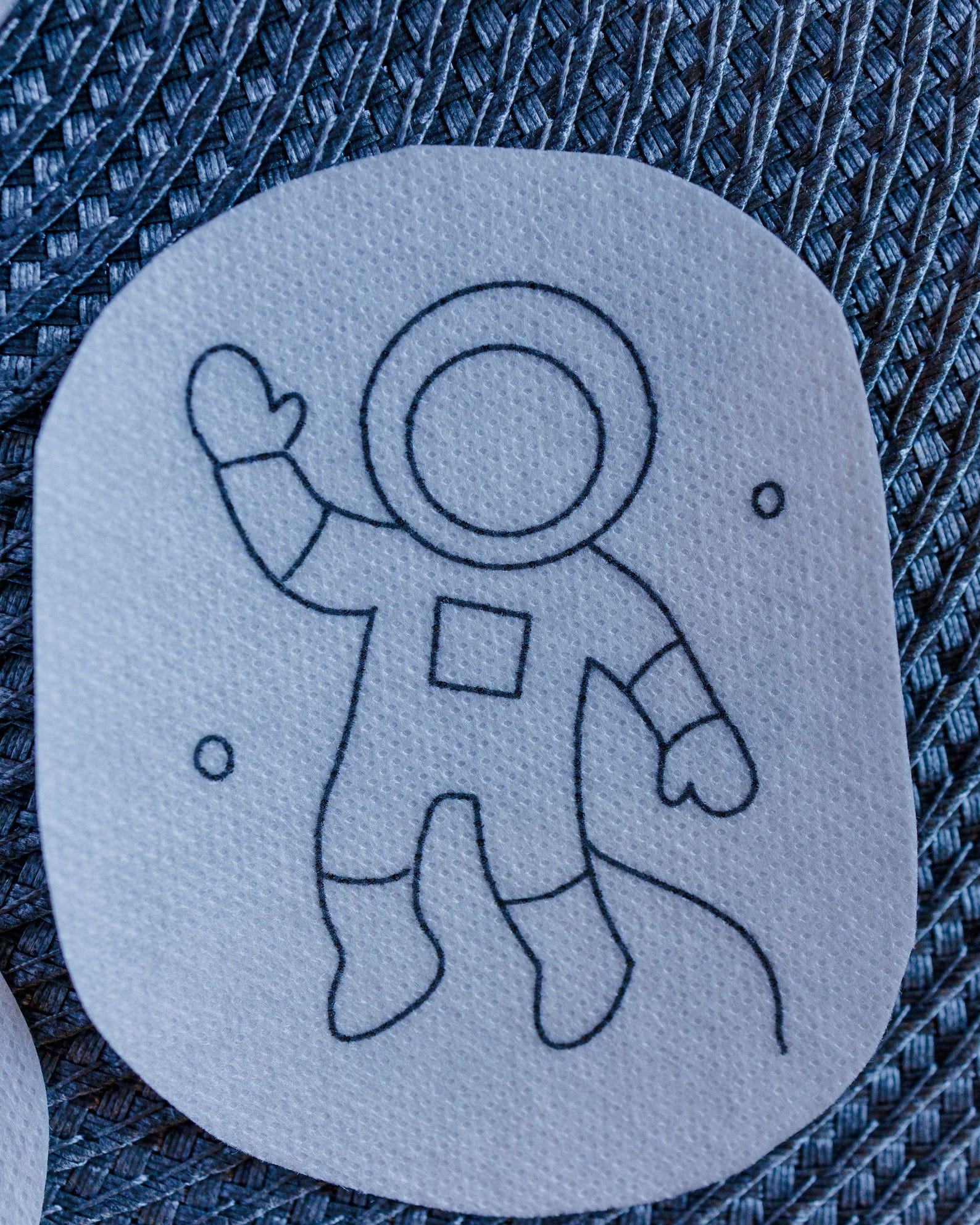 Space Embroidery Patterns: Astronaut, Rocket, Planets Stick and Stitch ...