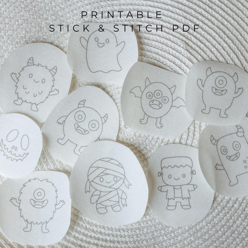 Stick and Stitch Horror - Etsy