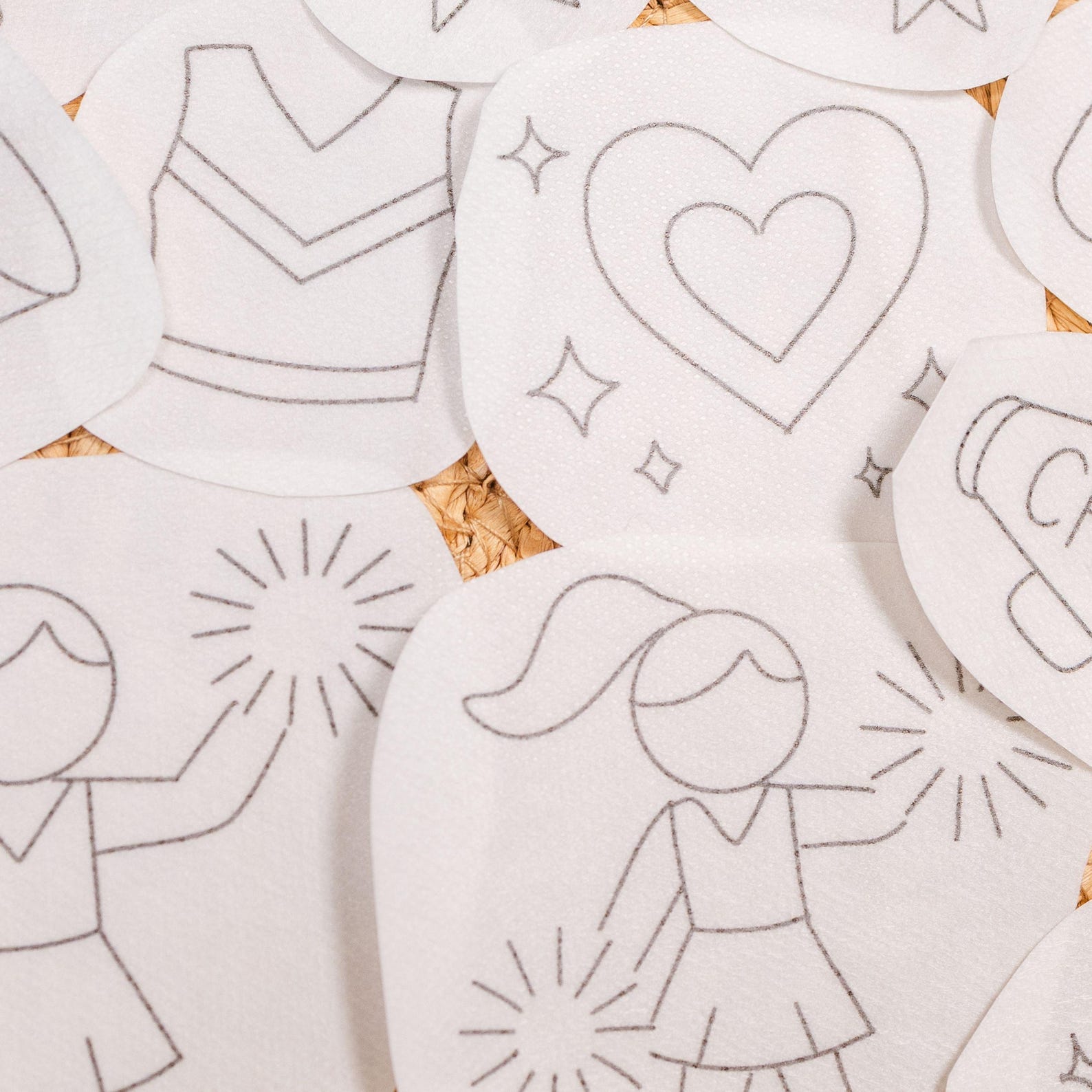 Cheerleading Stick and Stitch Embroidery Patterns Instant Download PDF ...