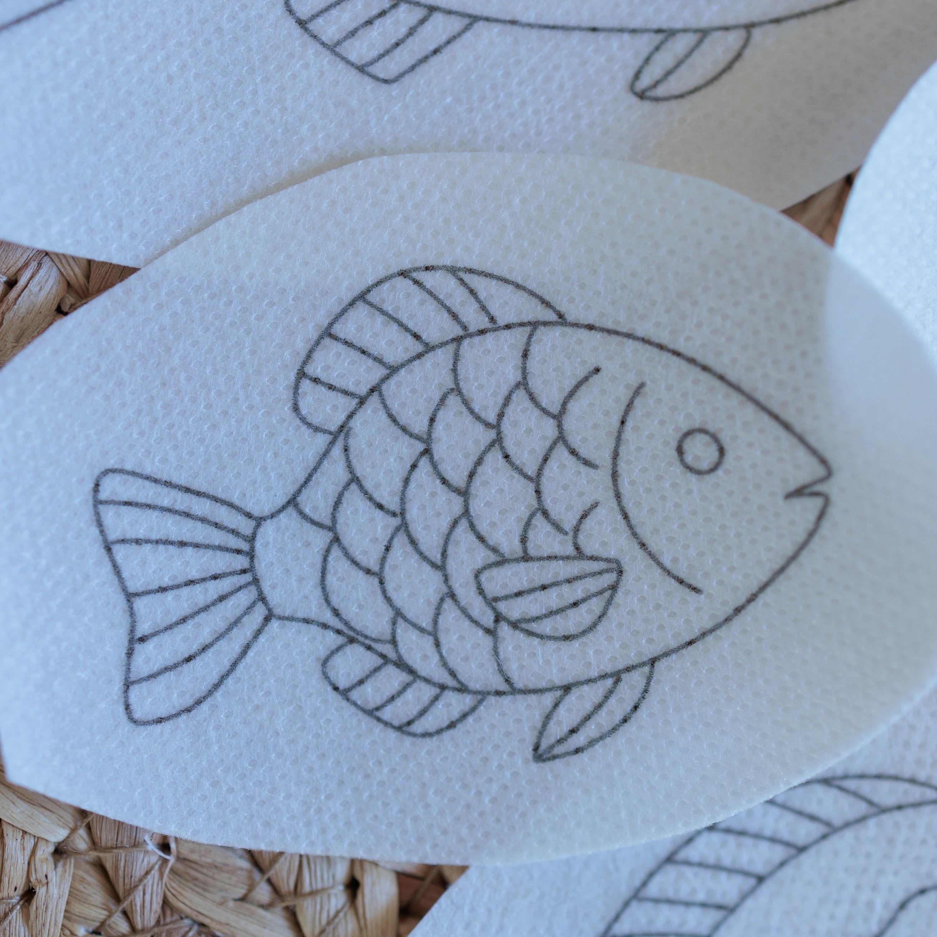 Fish Embroidery Pattern PDF | Ocean Fish Hand Embroidery Designs ...