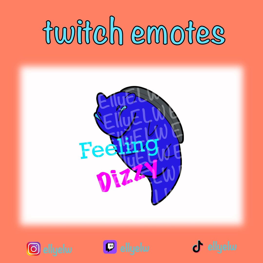Emotes for Streaming I Twitch I Valorant I Dizzy I Sleepy I Kawaii I ...