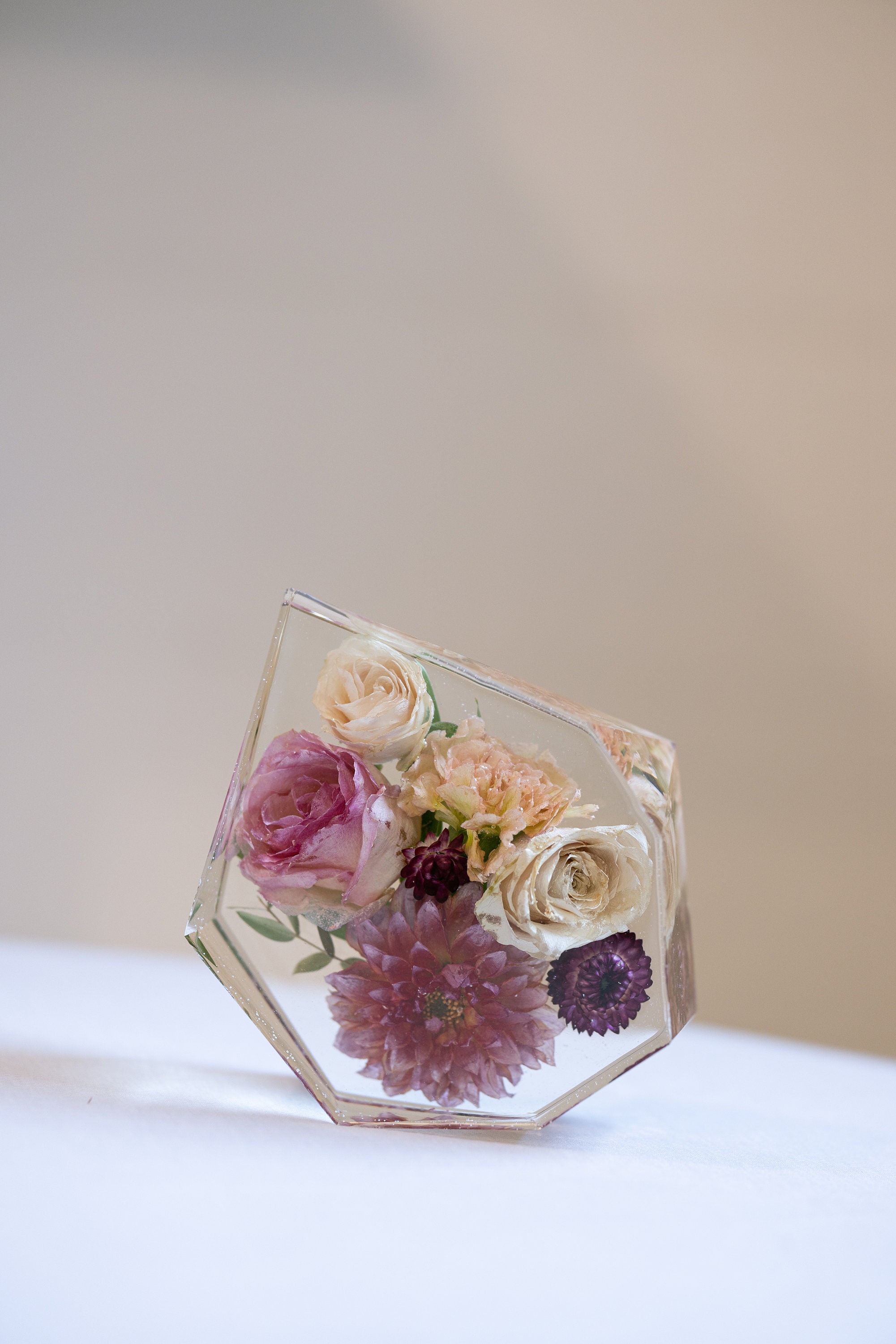 Memorial Gift /funeral Flowers/ Resin Bouquet Preservation /funeral ...