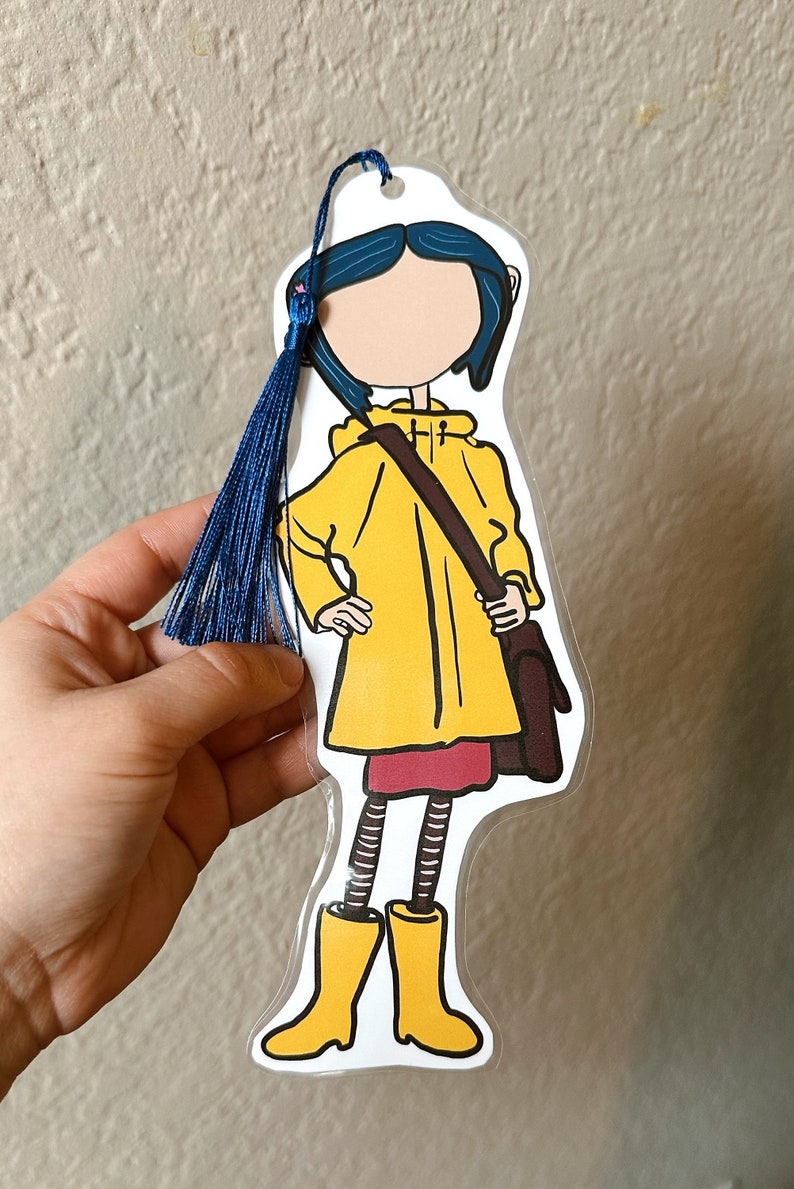 Coraline Bookmark Secret Door Girl Etsy