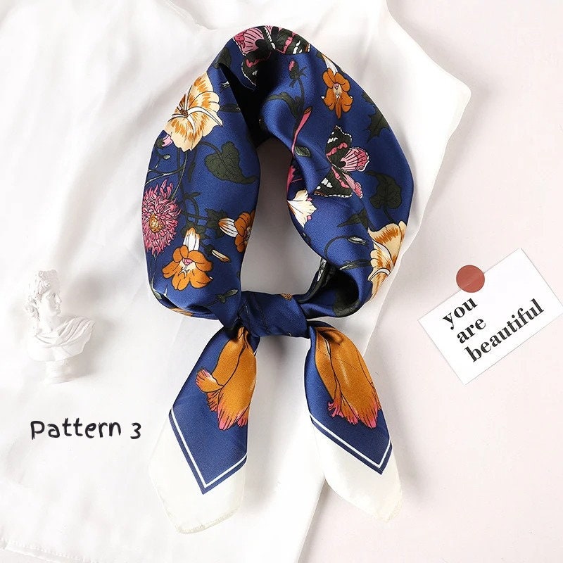 Silk Neck Scarf - Etsy