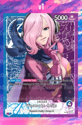 One Piece Vinsmoke Reiju Custom Leader - Etsy