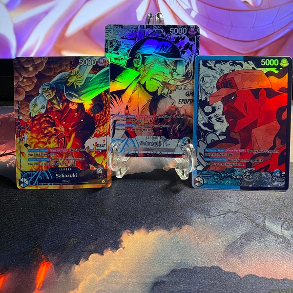 One Piece Custom Leader Cards - Etsy