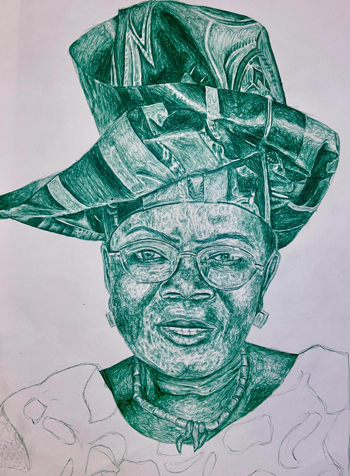 Personalised Pen and Ink Portrait Drawings Using Mark-making and ...