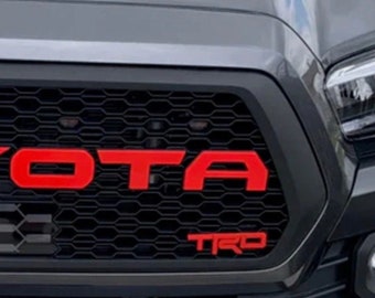 Grille Badge for Toyota Tacoma, 4runer, FJ Cruiser, Tundra. - Etsy