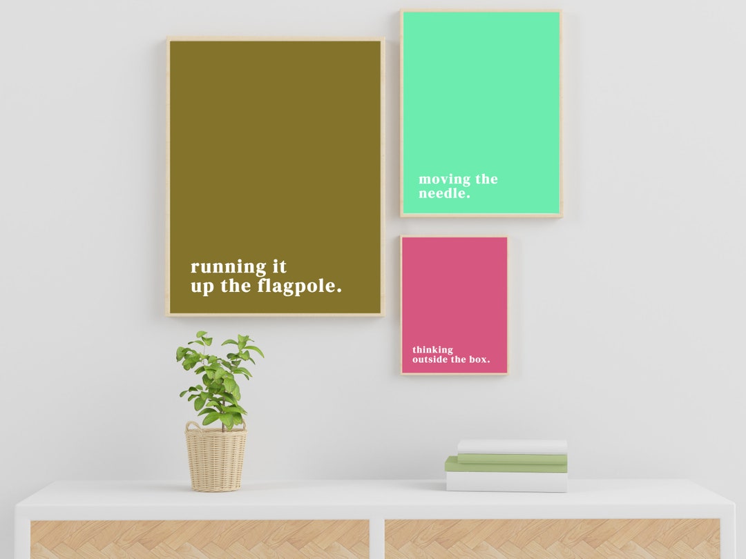 Bright Home Office Printable Wall Art | Office Decor for Wall | Funny ...