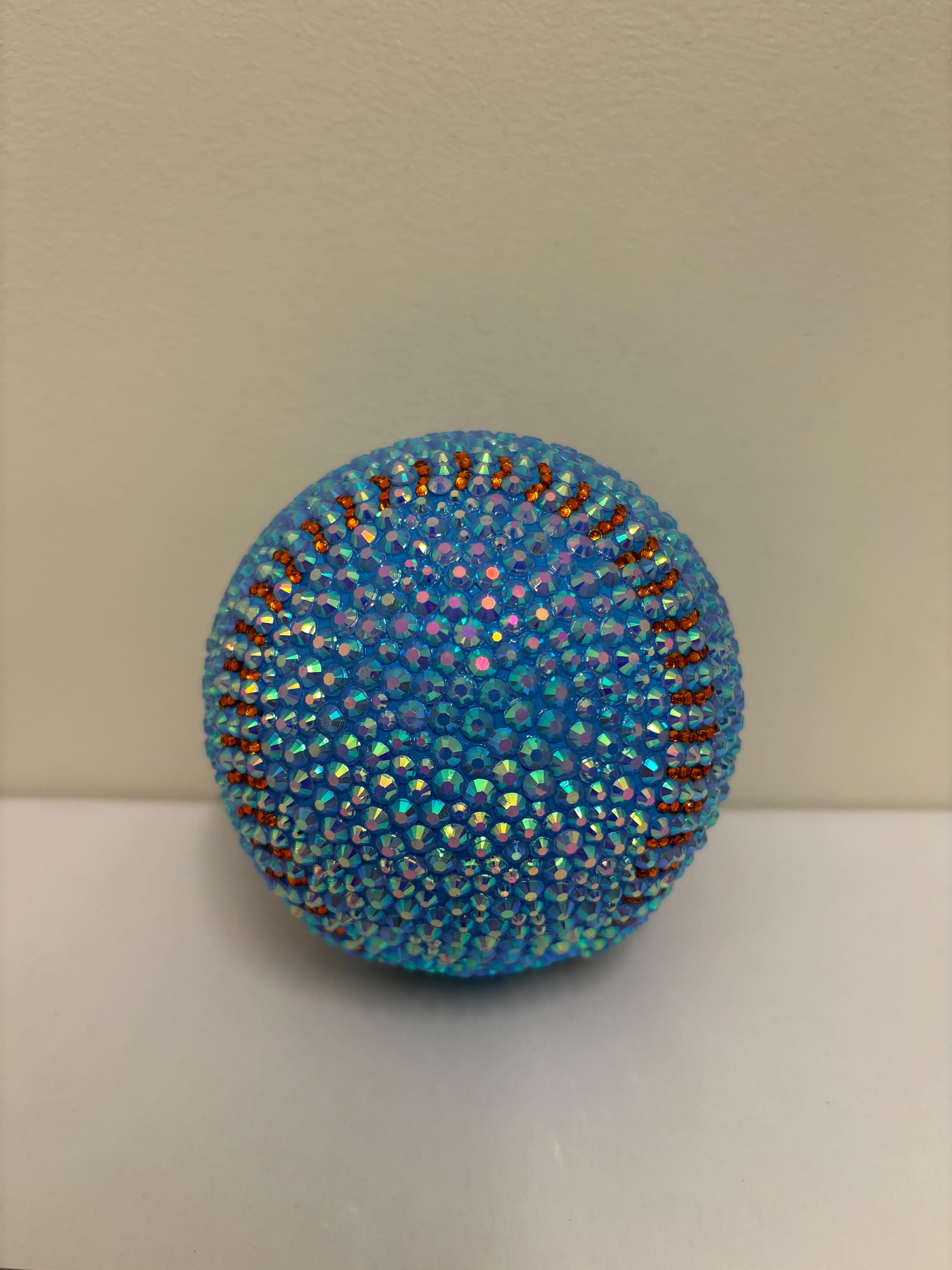 Custom Bedazzled Softball - Etsy