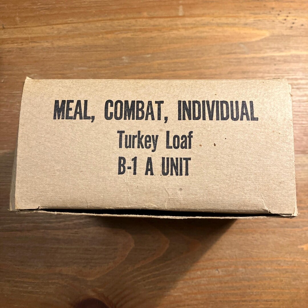 Vietnam War Era MCI Military Ration Turkey Loaf 1968 - Etsy