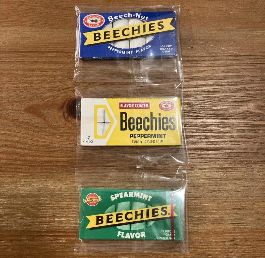 Vintage Beechies Chewing Gum Trio-all Original and Intact - Etsy