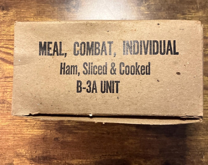 Vietnam War Era C-ration(mci) Complete and Original Ham Sliced and Cooked 1968 - Etsy