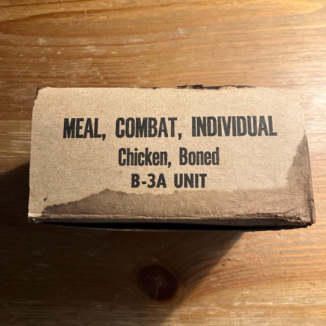 Vietnam War Era MCI Military Ration Chicken, Boned 1968 - Etsy
